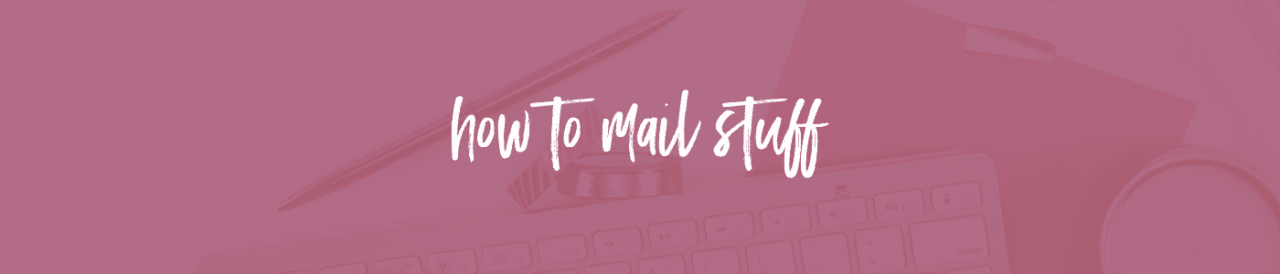 How to Mail Stuff - Modern Direct Seller