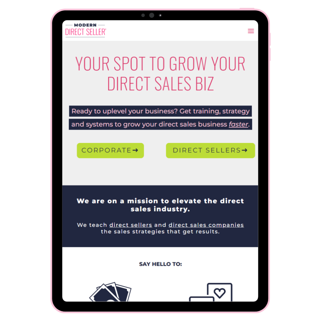 Run Your Business More Efficiently - Modern Direct Seller