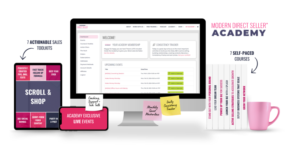 Help Me Grow My Sales and Team - Modern Direct Seller